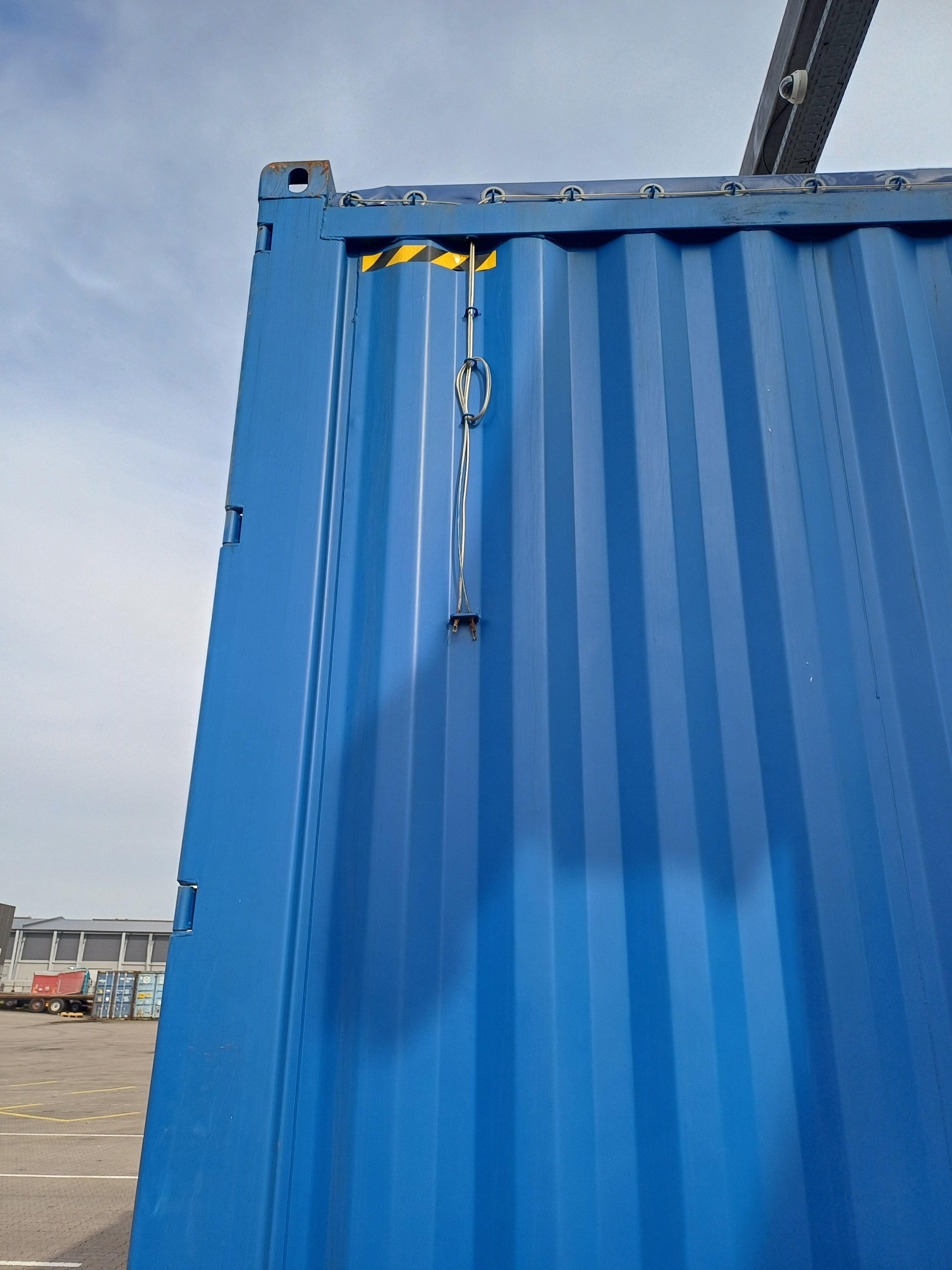 40ft High Cube Soft Open Top Shipping Container near me | Conexwest