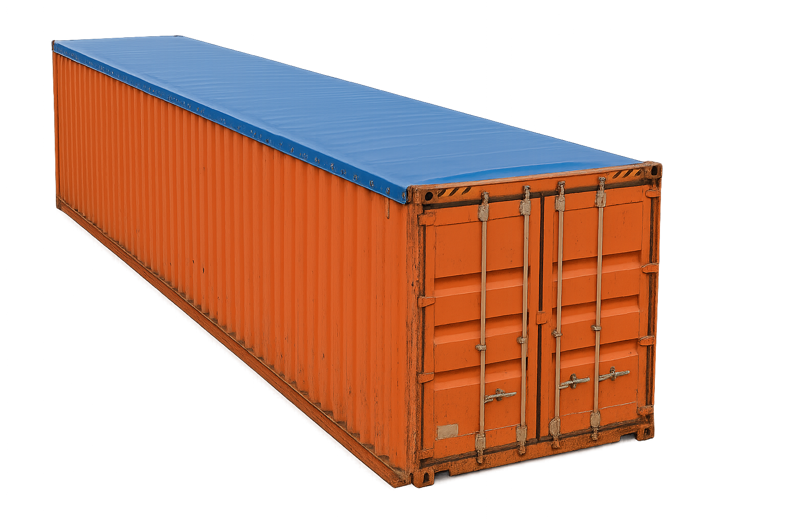 40ft High Cube Soft Open Top Shipping Container near me | Conexwest