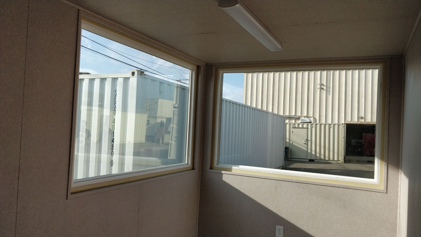 Do Shipping Containers Need Double-Pane Picture Window Fabrication ...