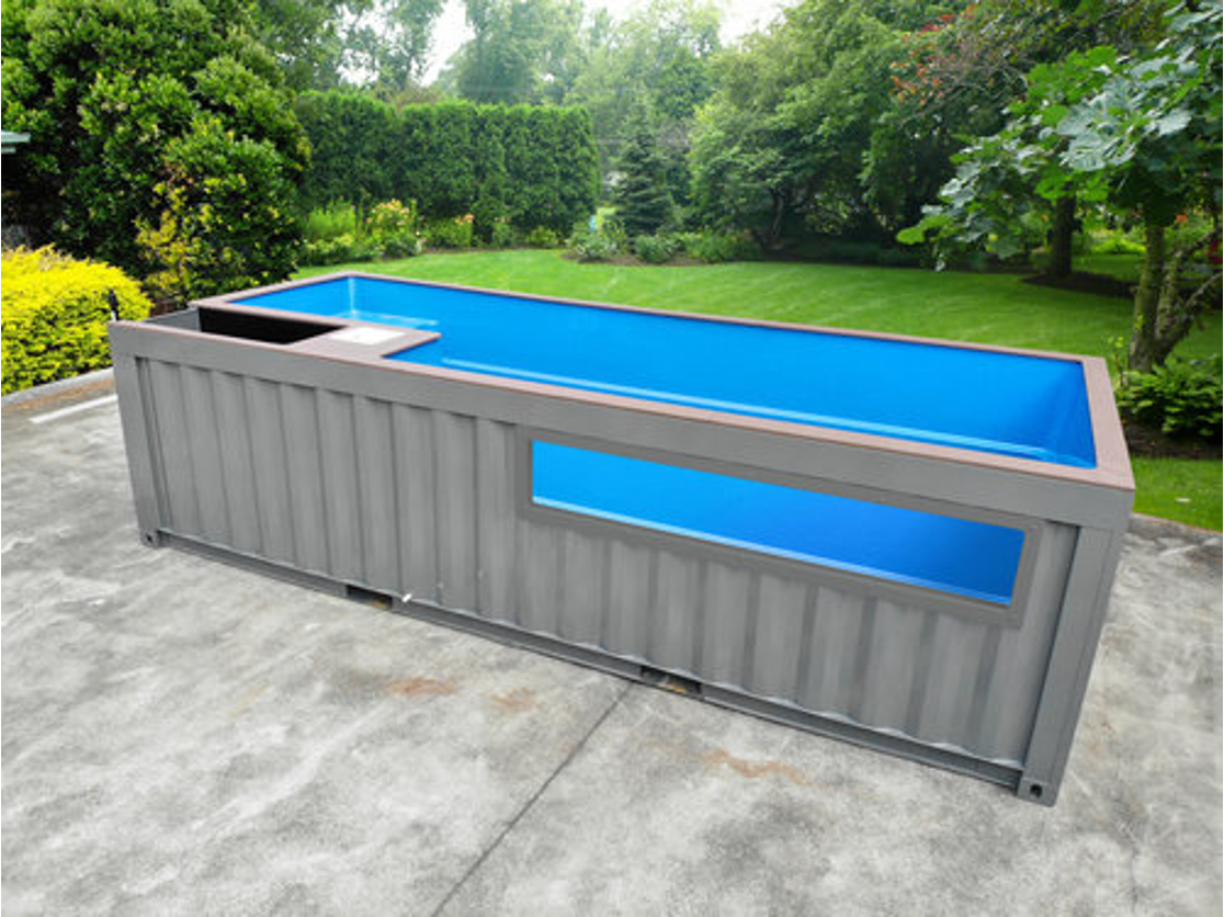 Shipping Container Hot Tub: Features, Dimensions, Add-Ons, and Costs ...