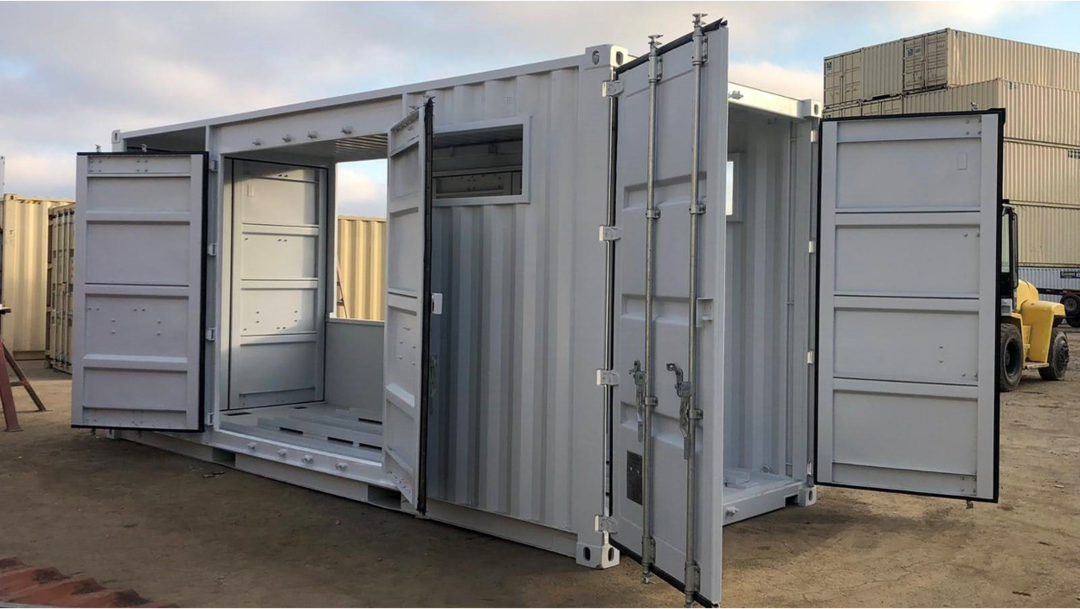 20-ft Shipping Container with Side Doors: Features, Dimensions, Add-Ons ...