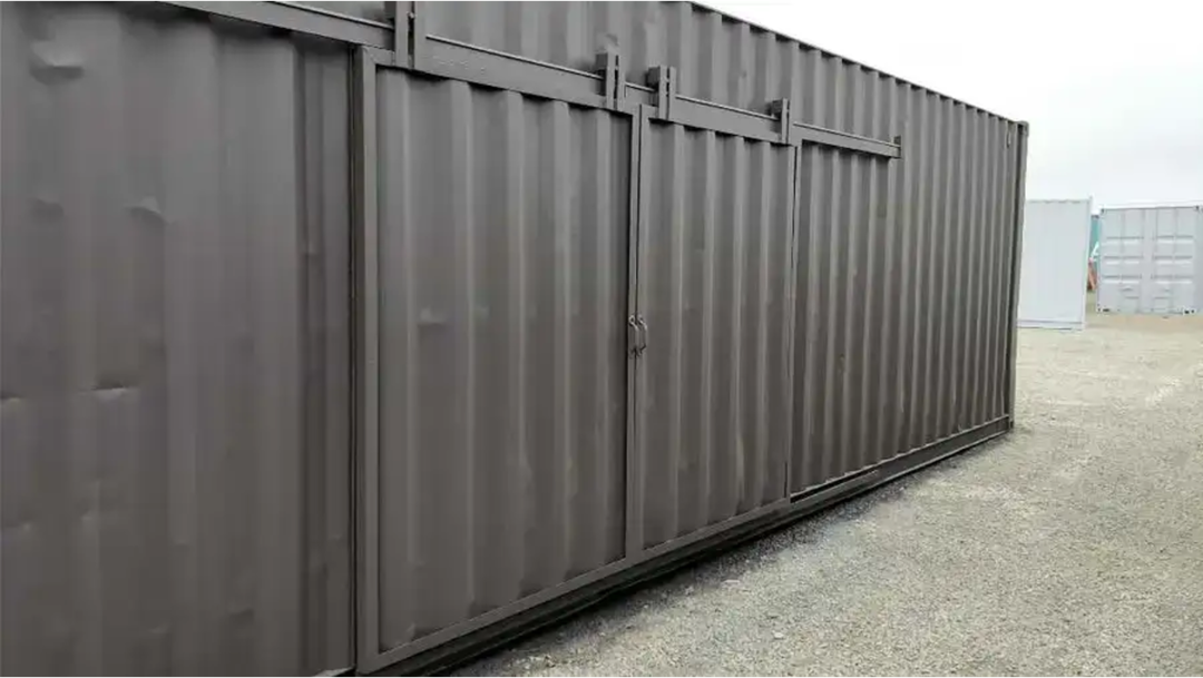 How To Install A Garage Door On A Storage Container | Conexwest