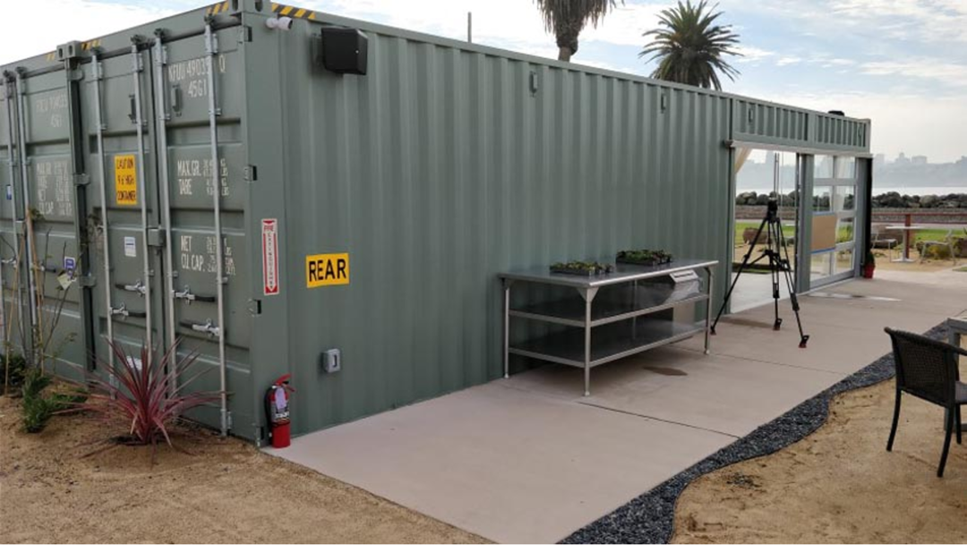 Shipping Container House with Courtyard: Features, Dimensions, Add-Ons ...